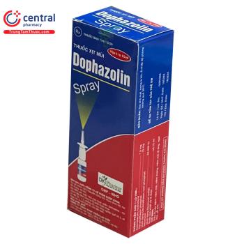 Thuốc Dophazolin Spray 15ml: Công dụng, liều dùng, cách dùng hiệu quả
