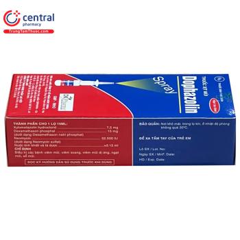 Thuốc Dophazolin Spray 15ml: Công dụng, liều dùng, cách dùng hiệu quả