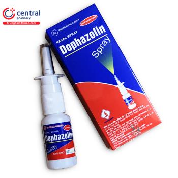 Thuốc Dophazolin Spray 15ml: Công dụng, liều dùng, cách dùng hiệu quả