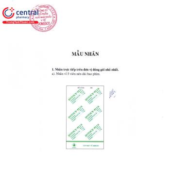 [CHÍNH HÃNG] Thuốc Dotoux Plus - điều trị các triệu chứng của cảm cúm