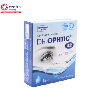 Thuốc nhỏ mắt Dr Ophtic 22 15ml - Giúp bạn có đôi mắt ẩm, sáng khỏe