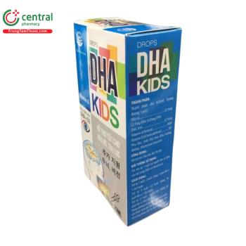 Thuốc Drops DHA Kids Tradiphar hỗ trợ tốt cho não bộ, thị lực của trẻ