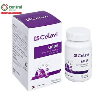 Viên uống DS C'elavi Mebe - Hỗ trợ sức khỏe sinh sản ở phụ nữ