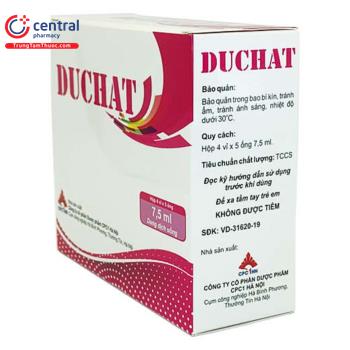 [CHÍNH HÃNG] Thuốc Duchat 7,5ml bổ sung vitamin và Acid Amin