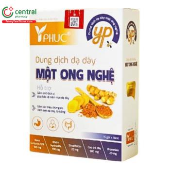Dung dịch dạ dày Mật Ong Nghệ Yphuc giúp giảm acid và bảo vệ dạ dày