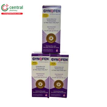 Dung dịch vệ sinh Gynofen làm sạch vùng kín, kháng khuẩn, khử mùi hôi