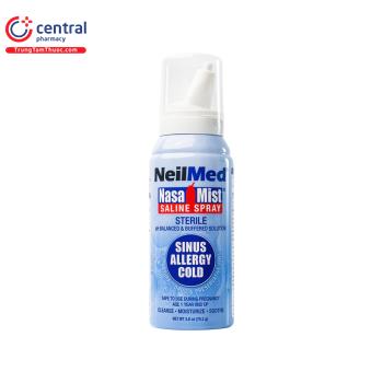 [CHÍNH HÃNG] Dung dịch xịt mũi NeilMed NasaMist Saline Spray