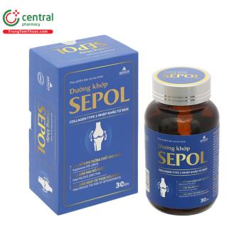 Dưỡng khớp Sepol - Công thức Đông Tây y kết hợp giúp làm trơn khớp