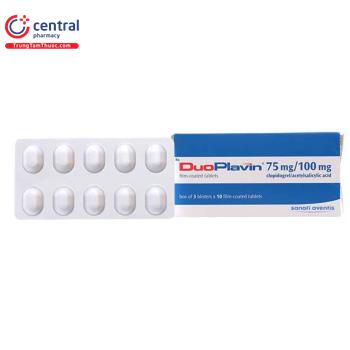 Thuốc DuoPlavin 75mg/100mg - Giải pháp chống huyết khối hiệu quả