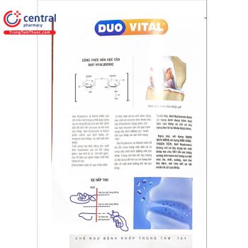 Thuốc tái tạo và nuôi dưỡng sụn khớp DuoVital: tác dụng, cách dùng