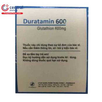 Thuốc Duratamin 600 - Thuốc giải độc thần kinh hiệu quả