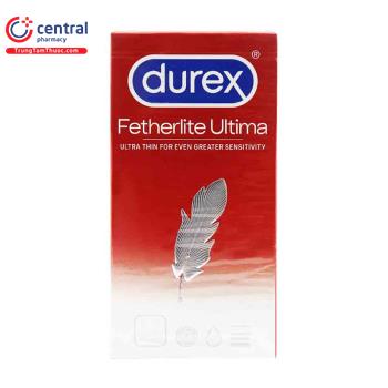 [CHÍNH HÃNG] Bao cao su Durex Fetherlite Ultima (Hộp 12 cái)