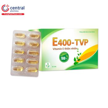 [CHÍNH HÃNG] E400-TVP - ngăn ngừa lão hóa, giữ gìn tuổi xuân