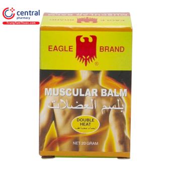 [CHÍNH HÃNG] Thuốc Eagle Brand Muscular Balm 20g làm dịu cơn đau