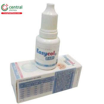 Thuốc Easycol Baby + bổ sung enzym Lactase ngoại sinh cho đường ruột