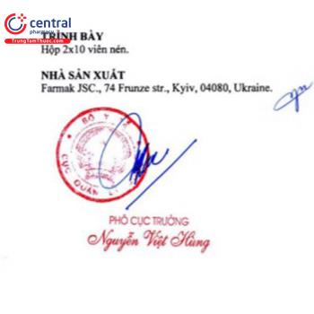 [CHÍNH HÃNG] Thuốc Ebitac Forte 20mg/12.5mg điều trị tăng huyết áp