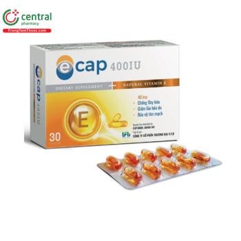 Ecap 400 IU ngăn ngừa lão hoá, làm đẹp da có giá bao nhiêu?