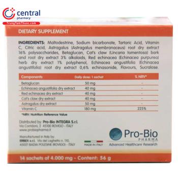 Echin Defence (gói) hỗ trợ tăng cường hệ miễn dịch, tăng sức đề kháng