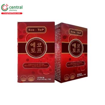 ECO-TOP - Tăng đề kháng, bồi bổ sức khỏe, tăng cường tuần hoàn máu