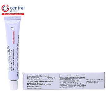 [CHÍNH HÃNG] Thuốc bôi trị viêm da Econazine 10g; tác dụng, giá bán