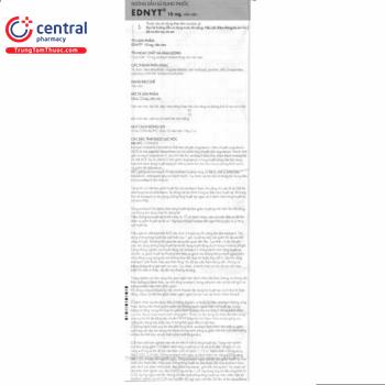Thuốc Ednyt 10mg điều trị tình trạng cao huyết áp