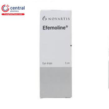 thuốc nhỏ mắt Efemoline: Cách dùng – liều dùng, lưu ý khi sử dụng