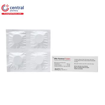 [CHÍNH HÃNG] Thuốc Effer-Paralmax Codein - Viên sủi giảm đau nhanh