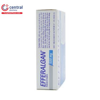 [CHÍNH HÃNG] Thuốc Efferalgan 500mg - viên sủi giảm đau hạ sốt