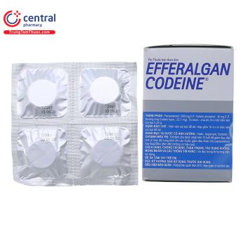 Thuốc Efferalgan Codeine: Thuốc giảm đau, hạ sốt hiệu quả
