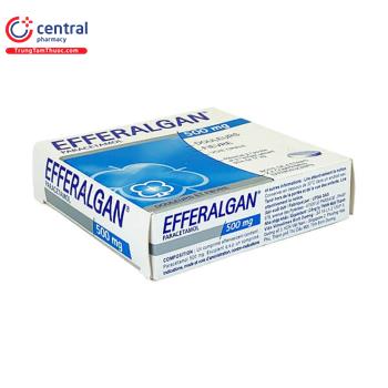 [CHÍNH HÃNG] Thuốc Efferalgan 500mg - viên sủi giảm đau hạ sốt
