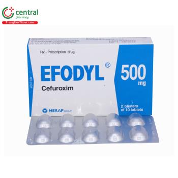 Thuốc Efodyl 500mg - Giải pháp điều trị viêm xoang cấp tính hiệu quả