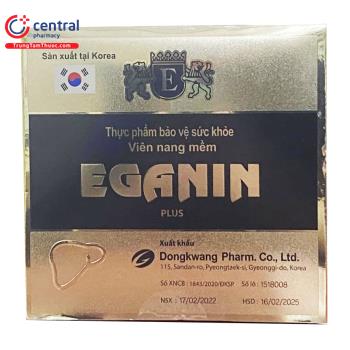Thuốc Eganin 200mg (arginin): thuốc điều trị gan Hàn Quốc