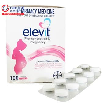 Thuốc Elevit Pre-conception & Pregnancy bổ sung Vitamin khoáng chất