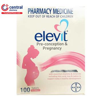 Thuốc Elevit Pre-conception & Pregnancy bổ sung Vitamin khoáng chất