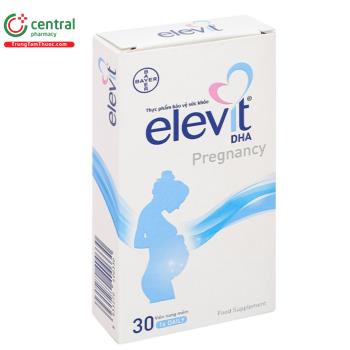 Thuốc Elevit DHA Pregnancy bổ sung DHA, acid folic, sắt và dưỡng chất