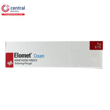 Thuốc Elomet Cream 0,1% 5g điều trị viêm da và vẩy nến