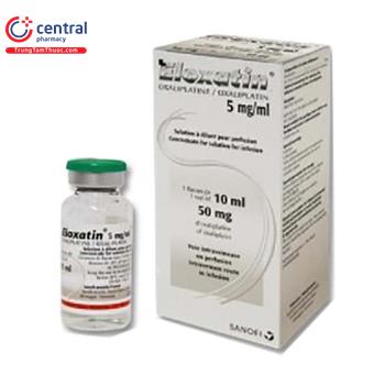 Thuốc Eloxatin 5mg/ml 10ml: Tác dụng, cách dùng, liều dùng