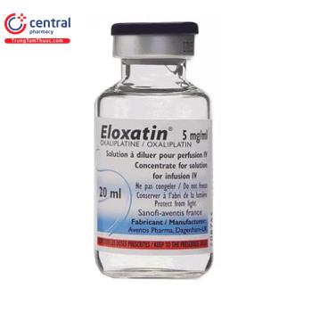 [CHÍNH HÃNG] Thuốc Eloxatin 5mg/ml 20ml - Điều trị ung thư đại tràng