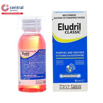 [CHÍNH HÃNG] Nước súc miệng Eludril Classic 90ml bảo vệ răng miệng