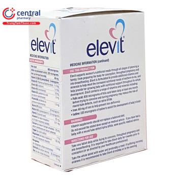 Thuốc Elevit Pre-conception & Pregnancy bổ sung Vitamin khoáng chất