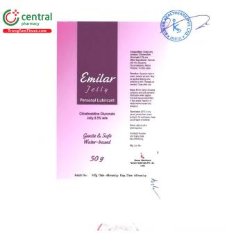 Thuốc Emilar Jelly hỗ trợ trong việc bôi trơn tại các vùng âm đạo, hậu môn
