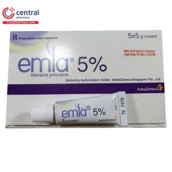Thuốc Emla 5% 5g Cream giúp gây tê bề mặt, kéo dài thời gian quan hệ