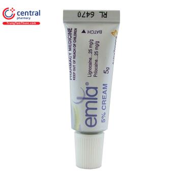 Thuốc Emla 5% 5g Cream giúp gây tê bề mặt, kéo dài thời gian quan hệ