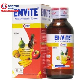 [CHÍNH HÃNG] Thuốc Emvite bổ sung vitamin tổng hợp cho trẻ