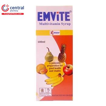 [CHÍNH HÃNG] Thuốc Emvite bổ sung vitamin tổng hợp cho trẻ