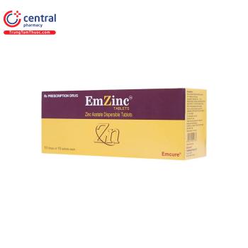 [CHÍNH HÃNG] Thuốc Emzinc 20mg - điều trị tiêu chảy ở trẻ nhỏ