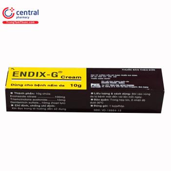 Thuốc Endix-G Cream 10g - Điều trị nấm da , viêm da cơ địa