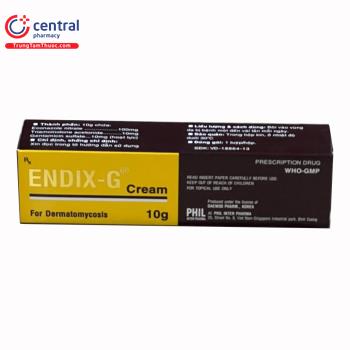 Thuốc Endix-G Cream 10g - Điều trị nấm da , viêm da cơ địa