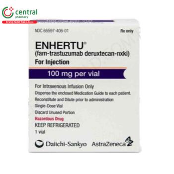 Thuốc Enhertu 100mg Trastuzumab Deruxtecan điều trị ung thư vú di căn