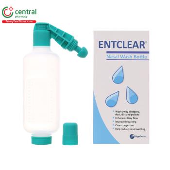 Bình rửa mũi Entclear Nasal Wash Bottle giúp làm sạch khoang mũi